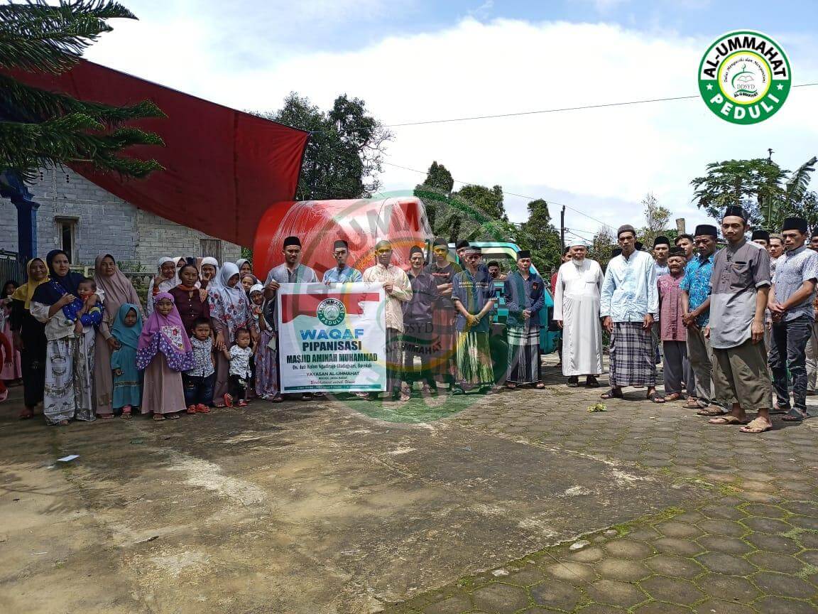 Wakaf Air Pipa Dan Torn Untuk Masjid Aminah Muhammad, 12 Januari 2023 ...