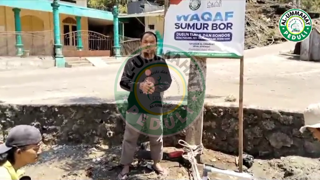 Progres Wakaf Sumur Bor Untuk Dusun Bongos & Tukul Eramoko Wonogiri - Yayasan Al-Ummahat
